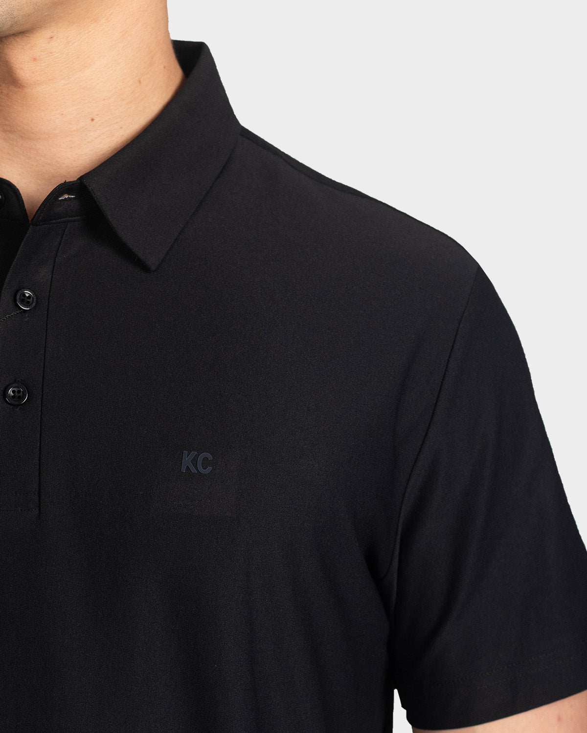 POLO KENNETH COLE NEGRA PARA CABALLERO – el tigre costa rica