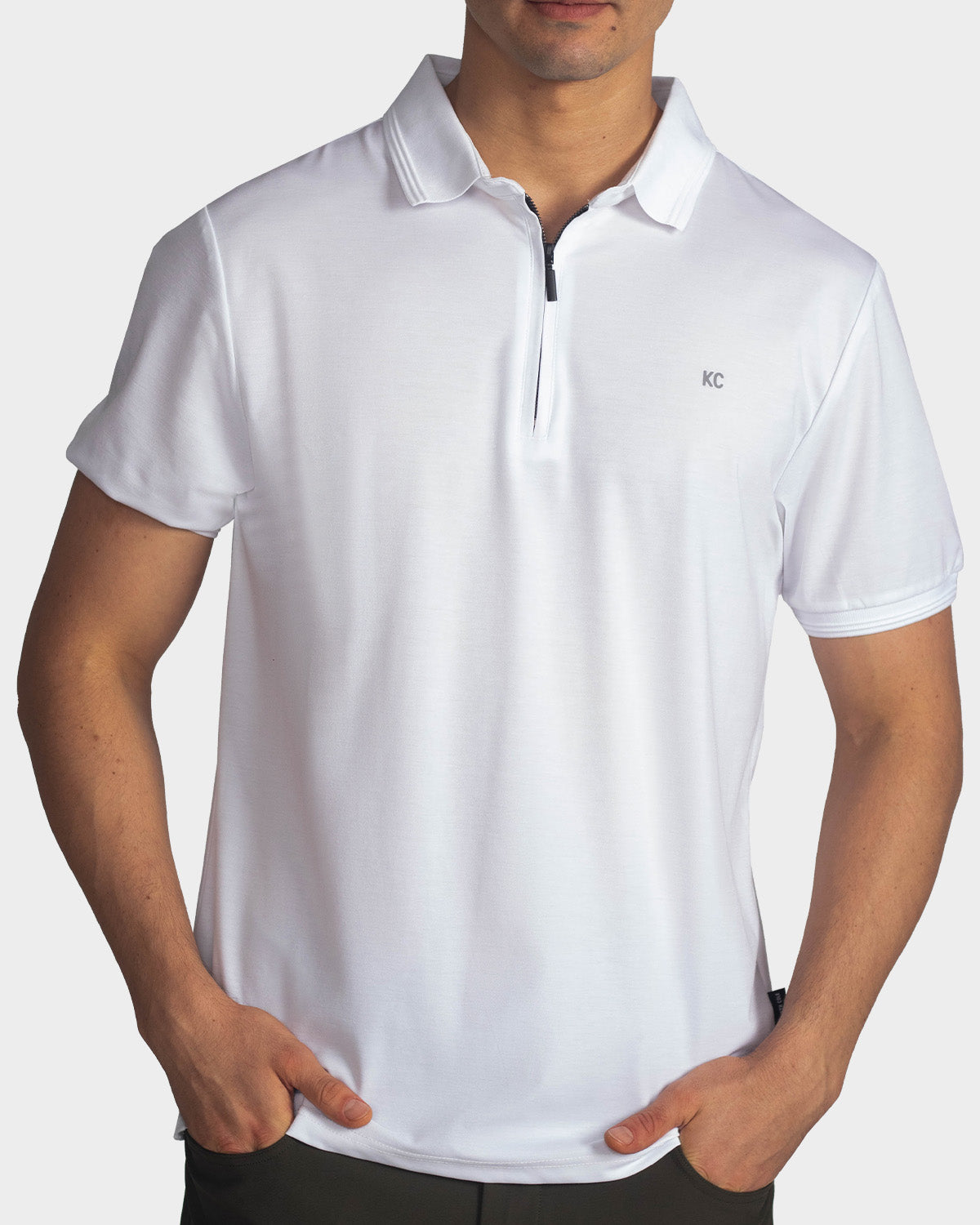 POLO KENNETH COLE BLANCA PARA CABALLERO – el tigre costa rica