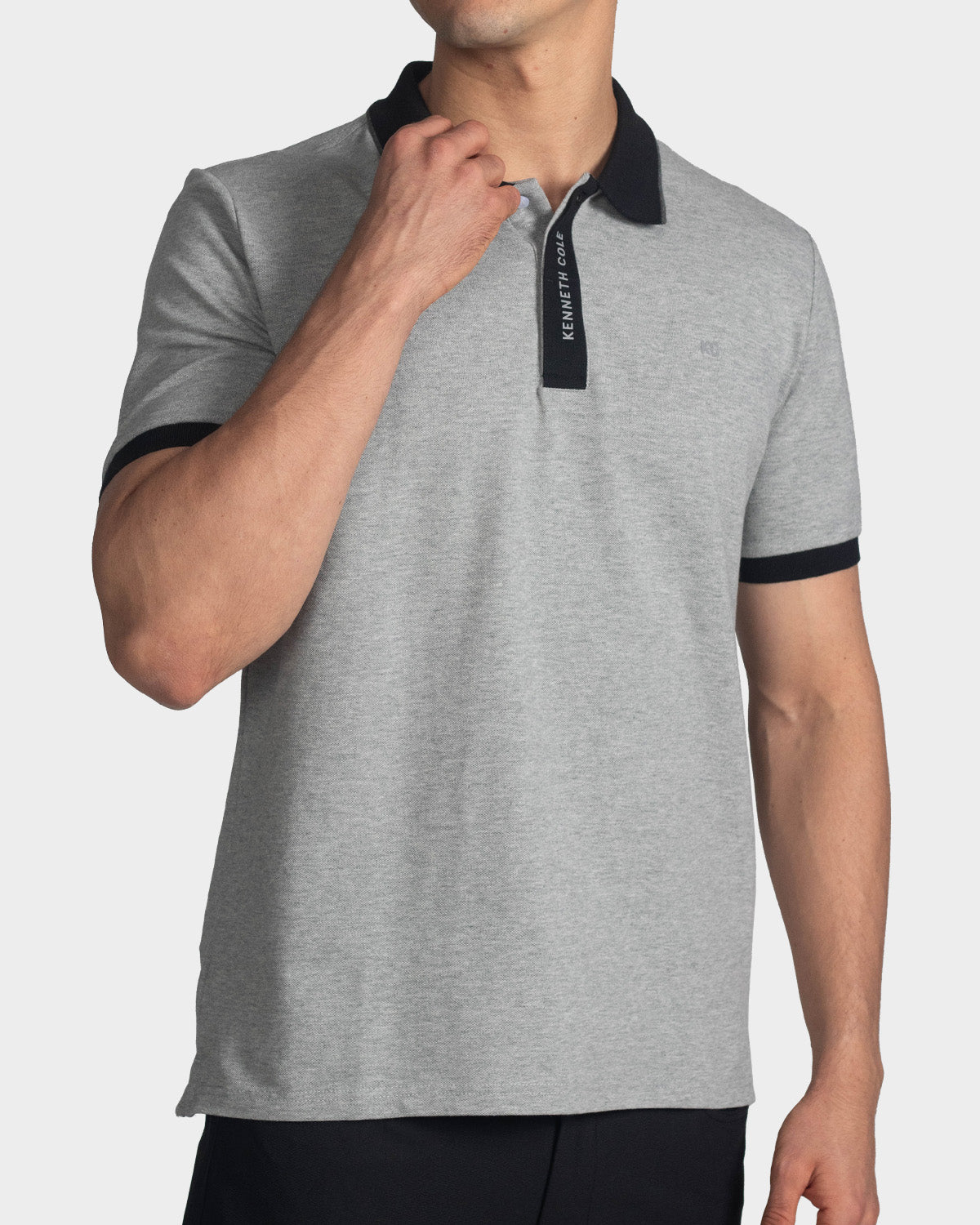 POLO KENNETH COLE GRIS SPARA CABALLERO – el tigre costa rica